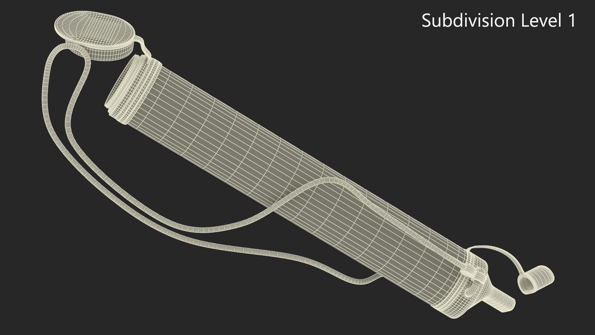 LifeStraw Water Filter Green Open 3D model - TurboSquid 1938224