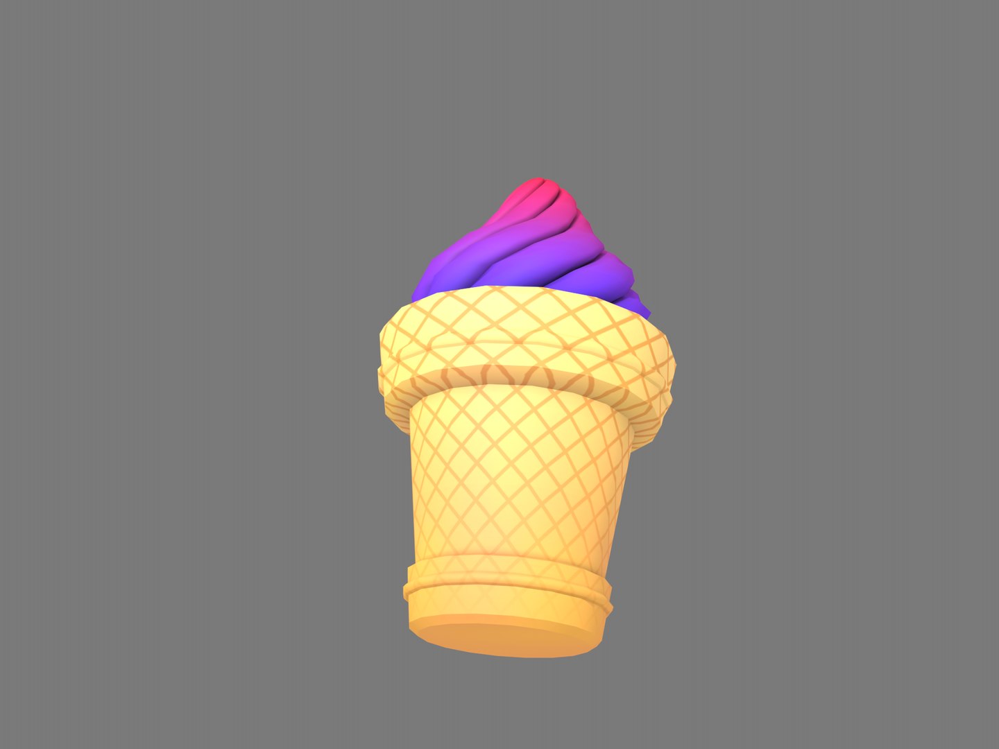 Stylized Ice Cream 3D Model - TurboSquid 1569531