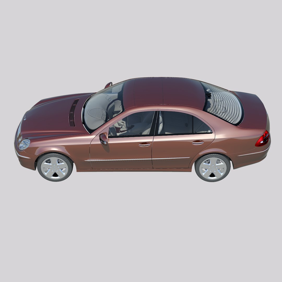 Dxf Mercedes E Class S