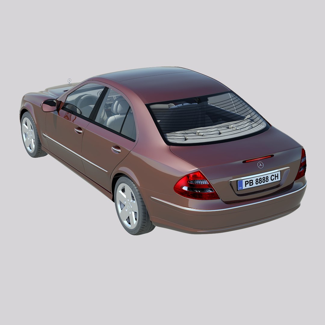 Dxf Mercedes E Class S