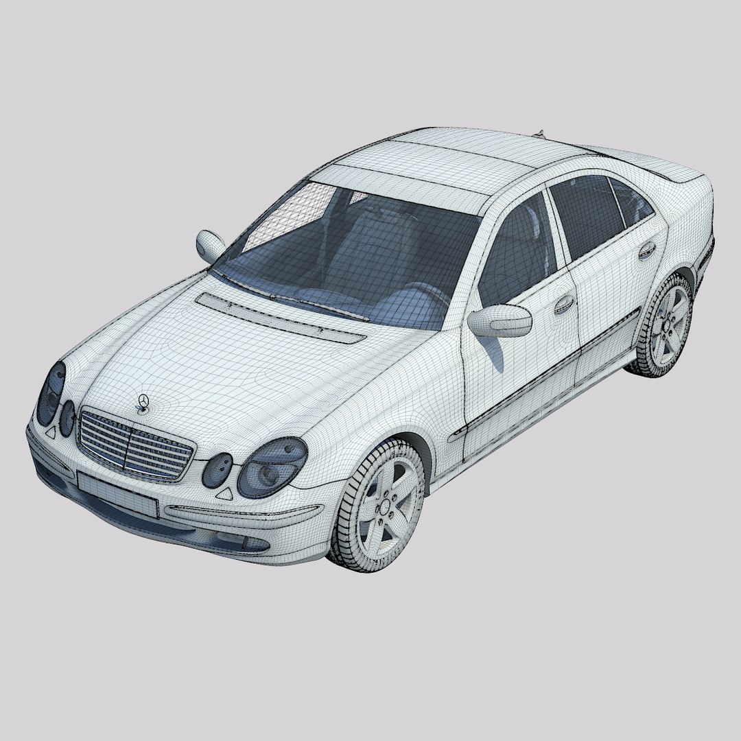 Dxf Mercedes E Class S