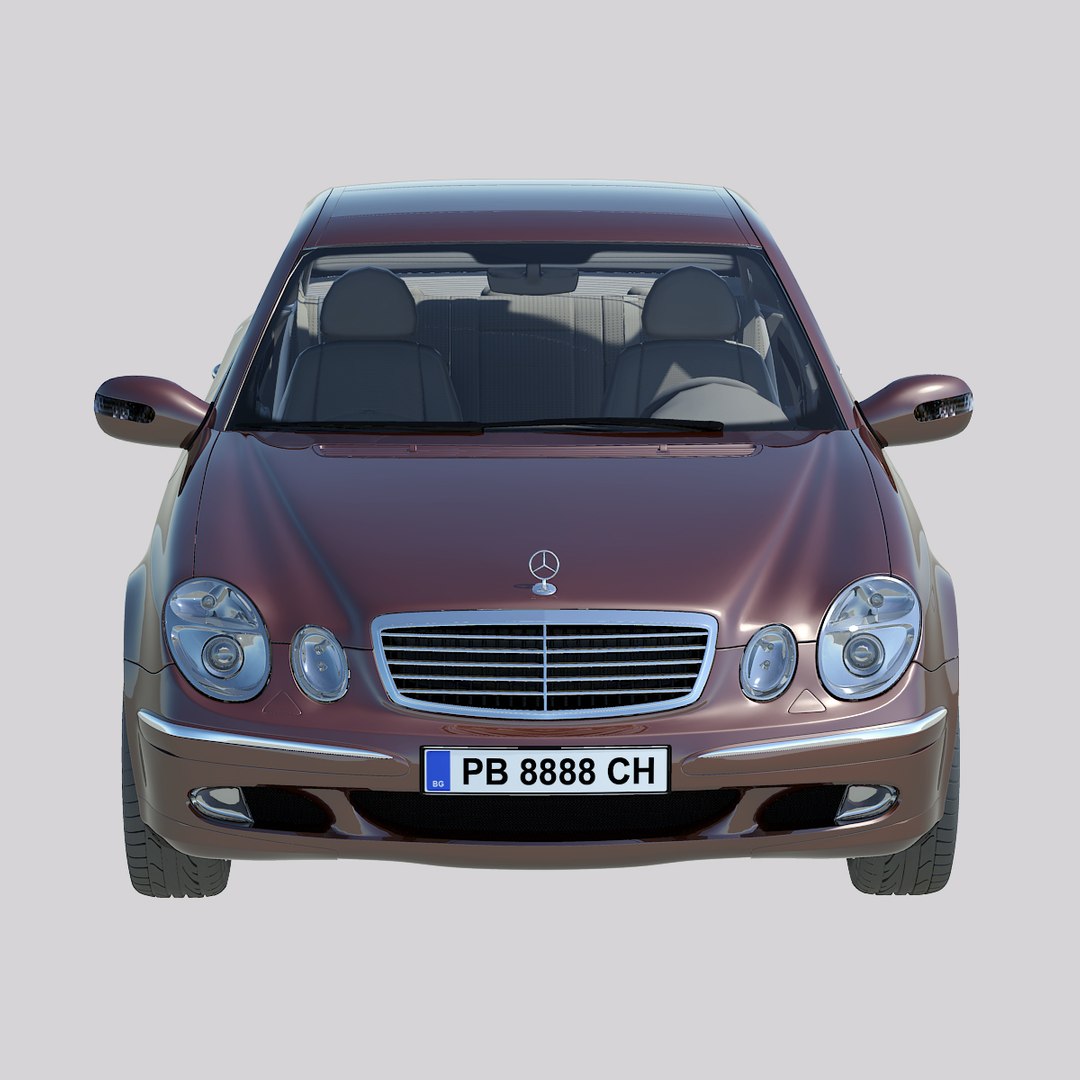 Dxf Mercedes E Class S