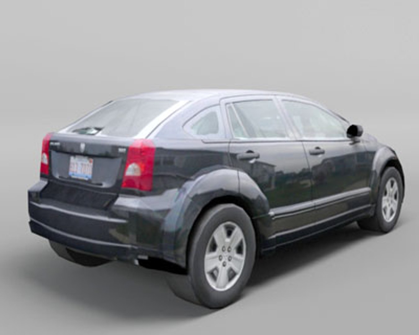 dodge caliber 2007 polys 3d model