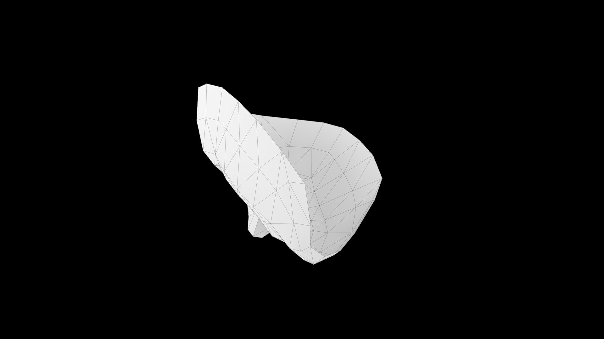 Low Poly Mask 3D Model - TurboSquid 2084302
