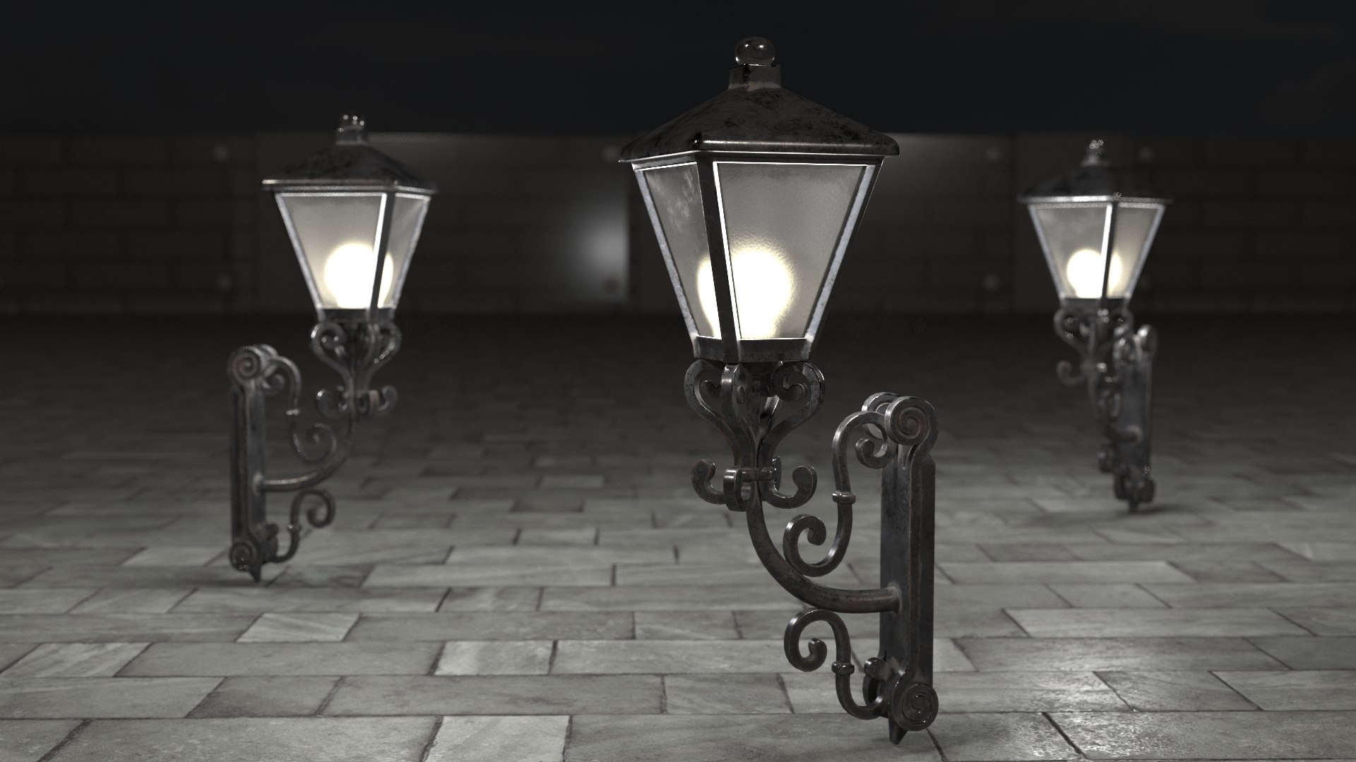 3D Model Street Light V3 - TurboSquid 1912925