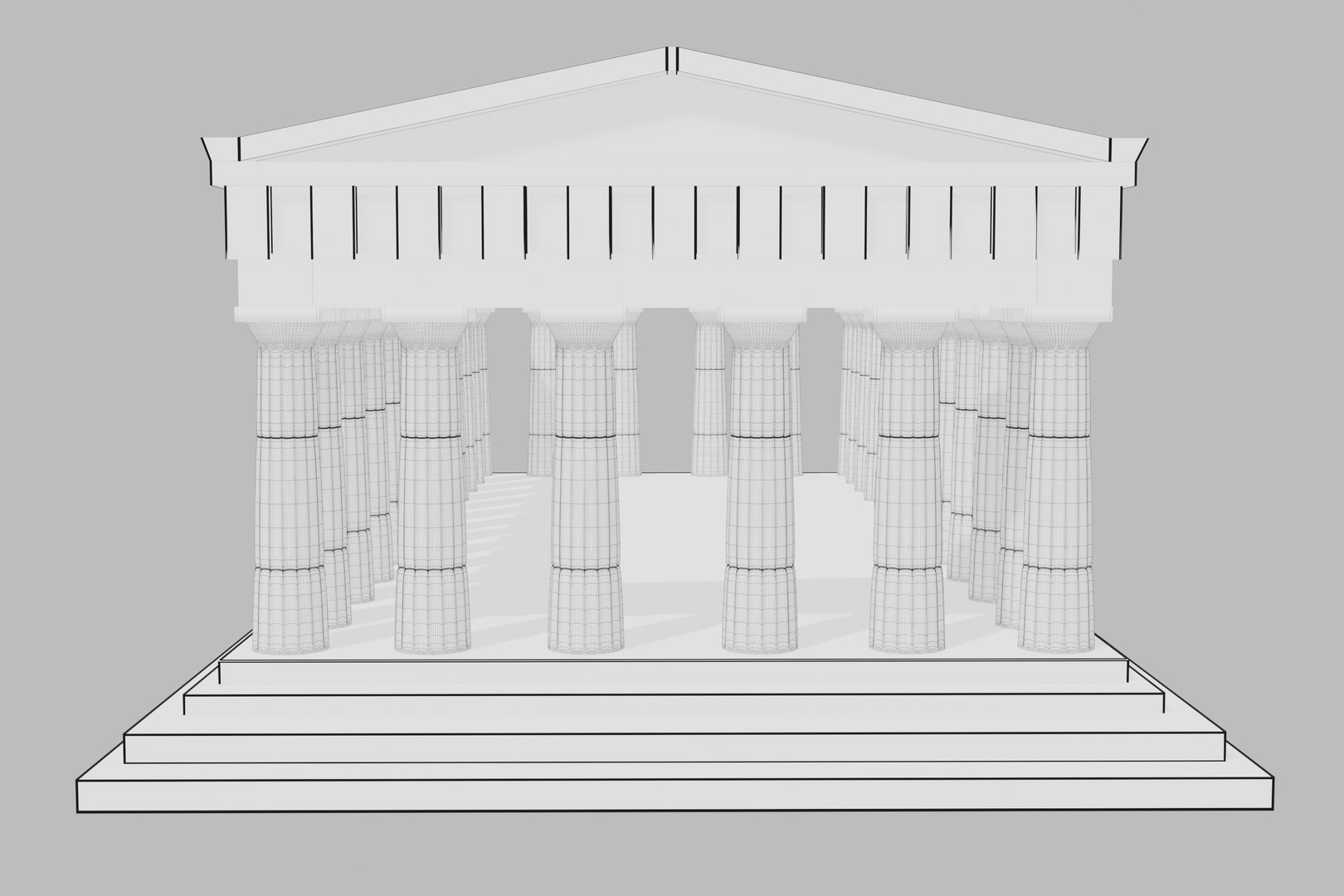 Ancient Temple 3D Model - TurboSquid 1635899