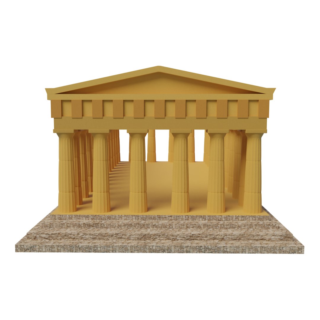 Ancient Temple 3D Model - TurboSquid 1635899