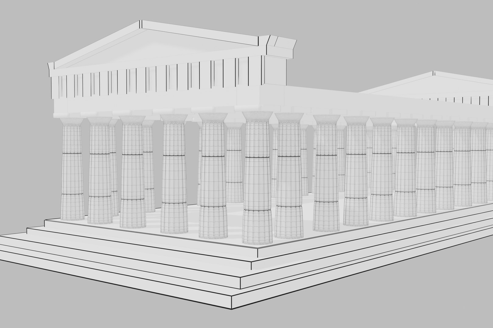 Ancient Temple 3D Model - TurboSquid 1635899
