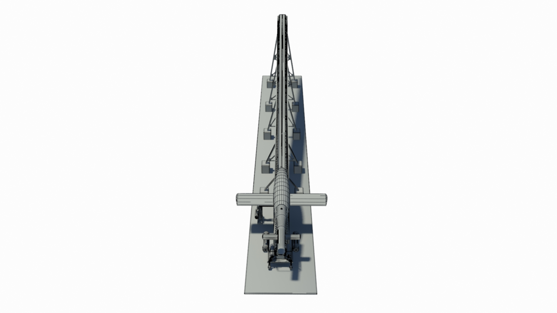 3D Bombing Launched V1 Rail - TurboSquid 1455992