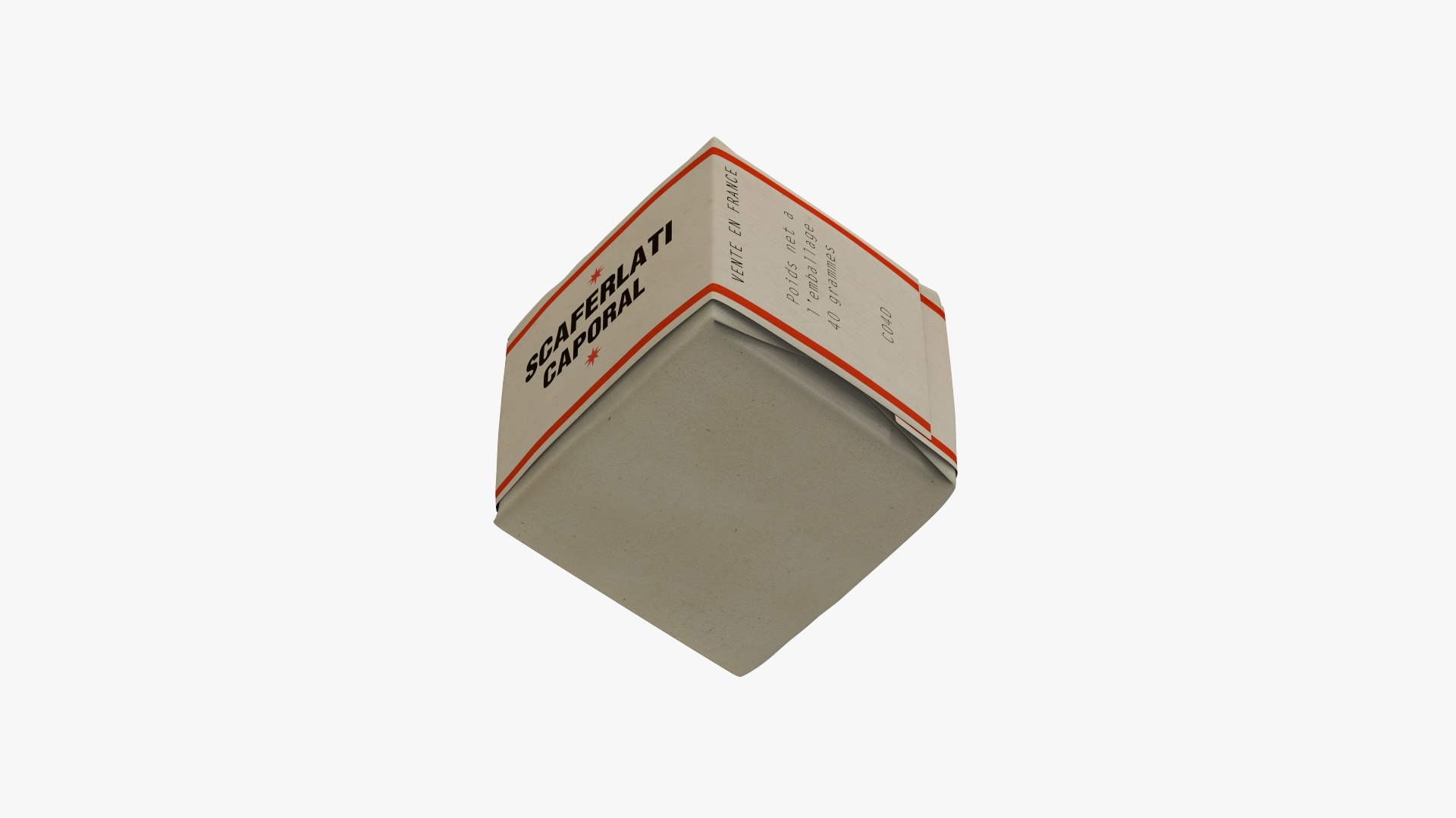 Package Tobacco Scaferlati Caporal 3D - TurboSquid 1623633