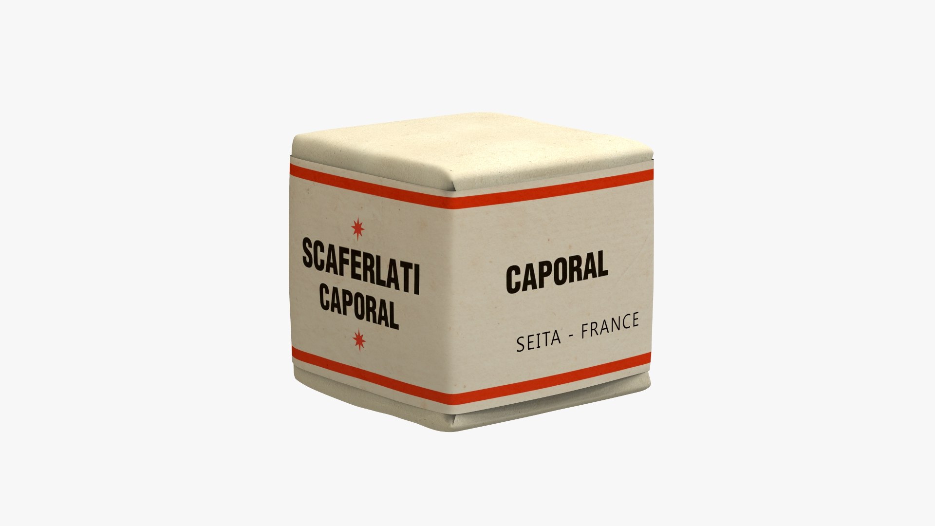 Package Tobacco Scaferlati Caporal 3D - TurboSquid 1623633