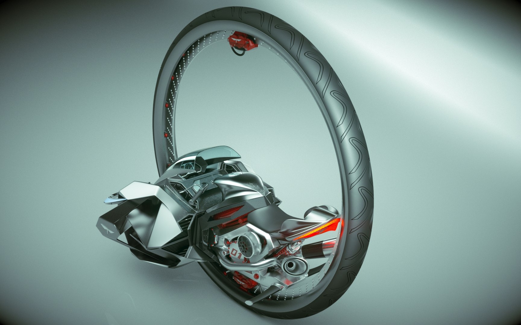 3D Monocycle 10 Model - TurboSquid 1942683