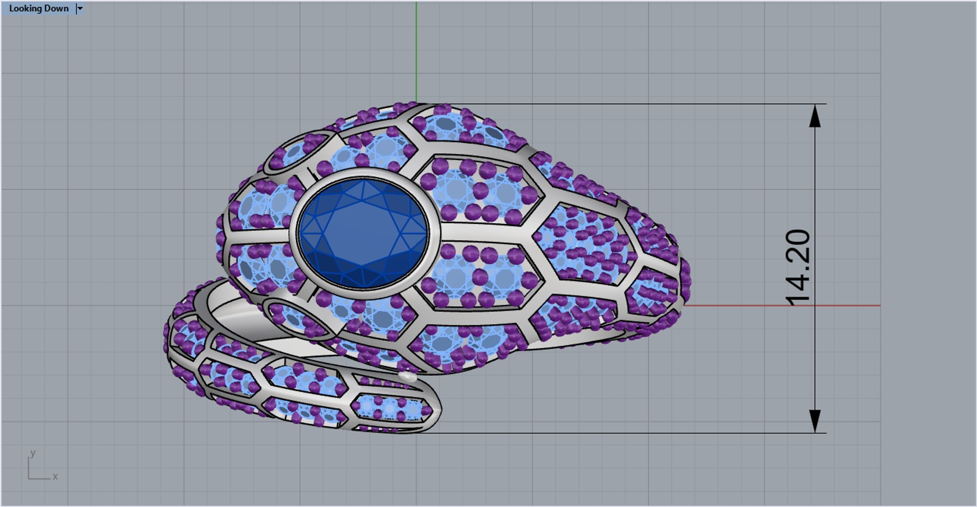 3D Ring Snake 1161 - TurboSquid 2121383