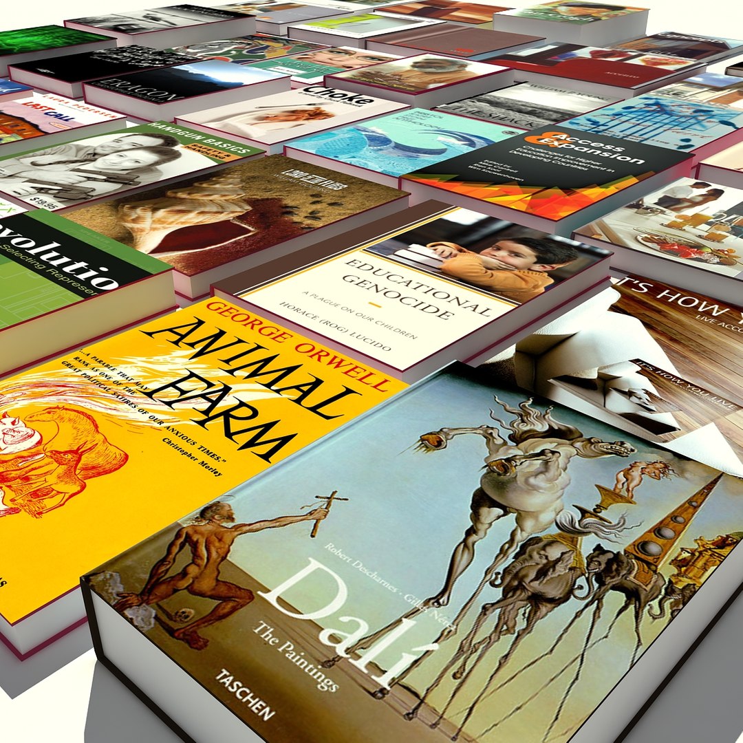 3ds Max Books Shelves