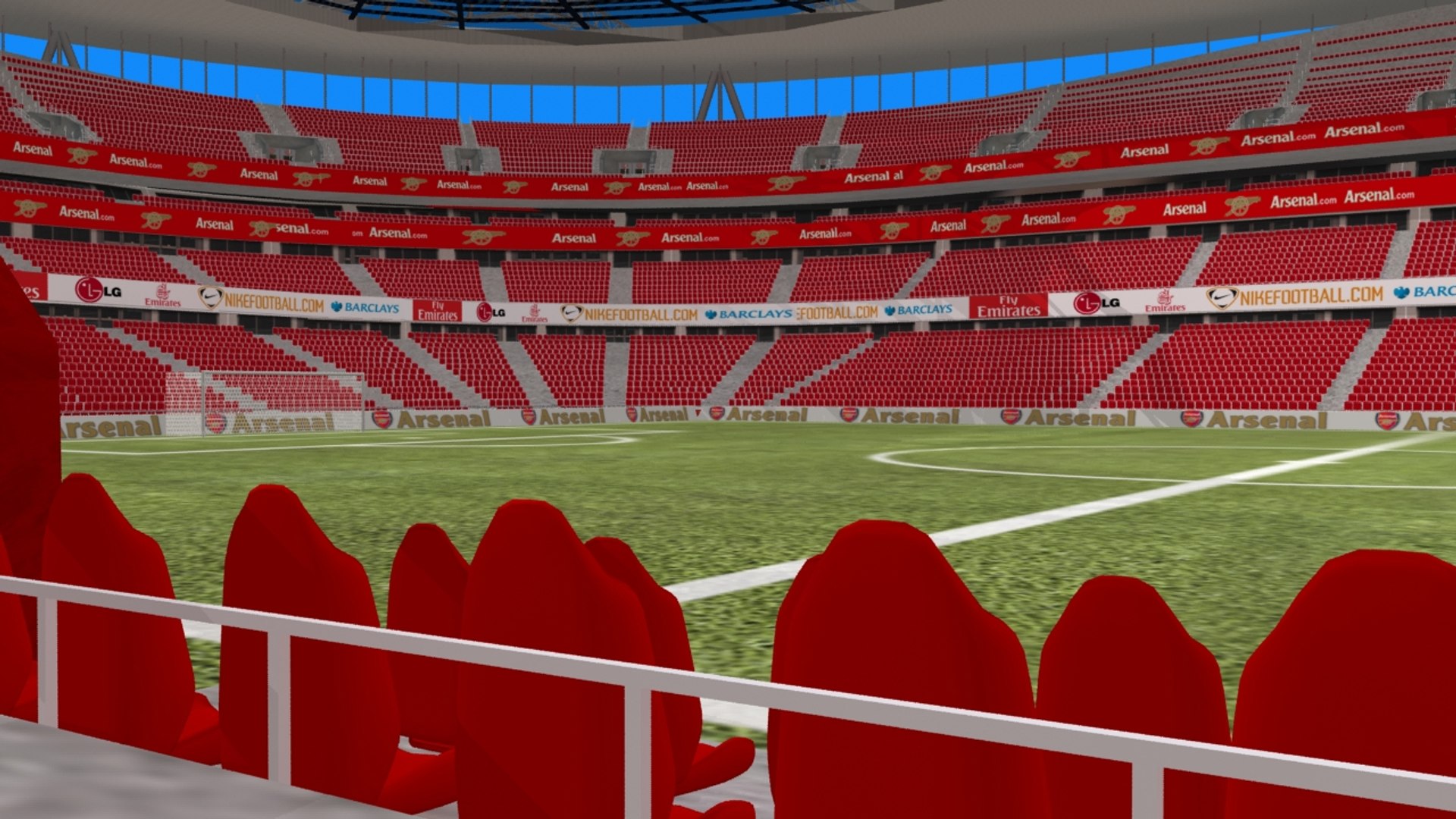 Arsenal Emirates Arena 3d Model