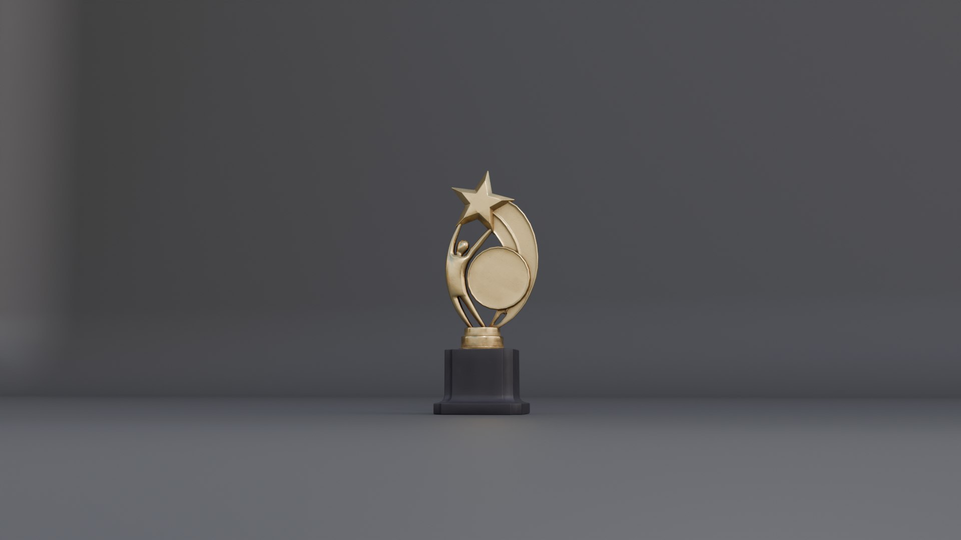 3D Super Shiny Golden Winner Award - TurboSquid 2334910