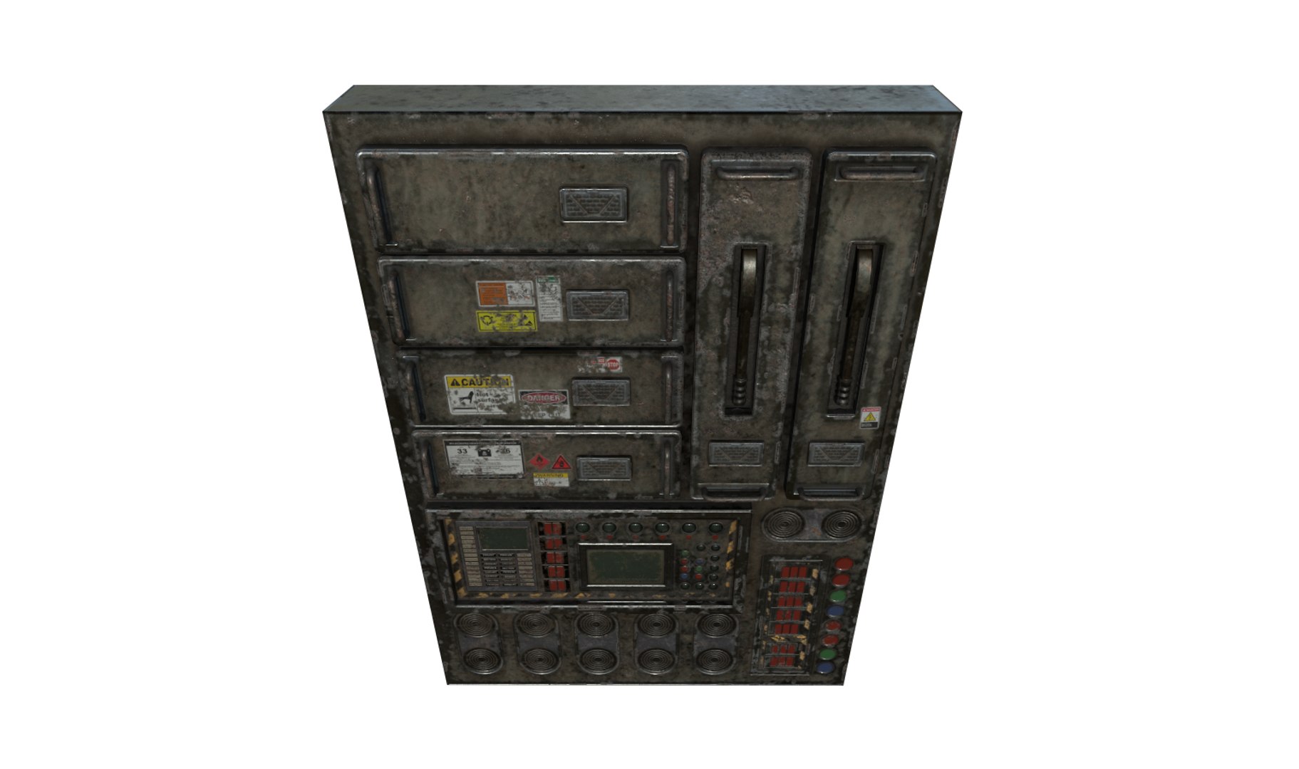 Control Panels Pack 1 Model - TurboSquid 2093580