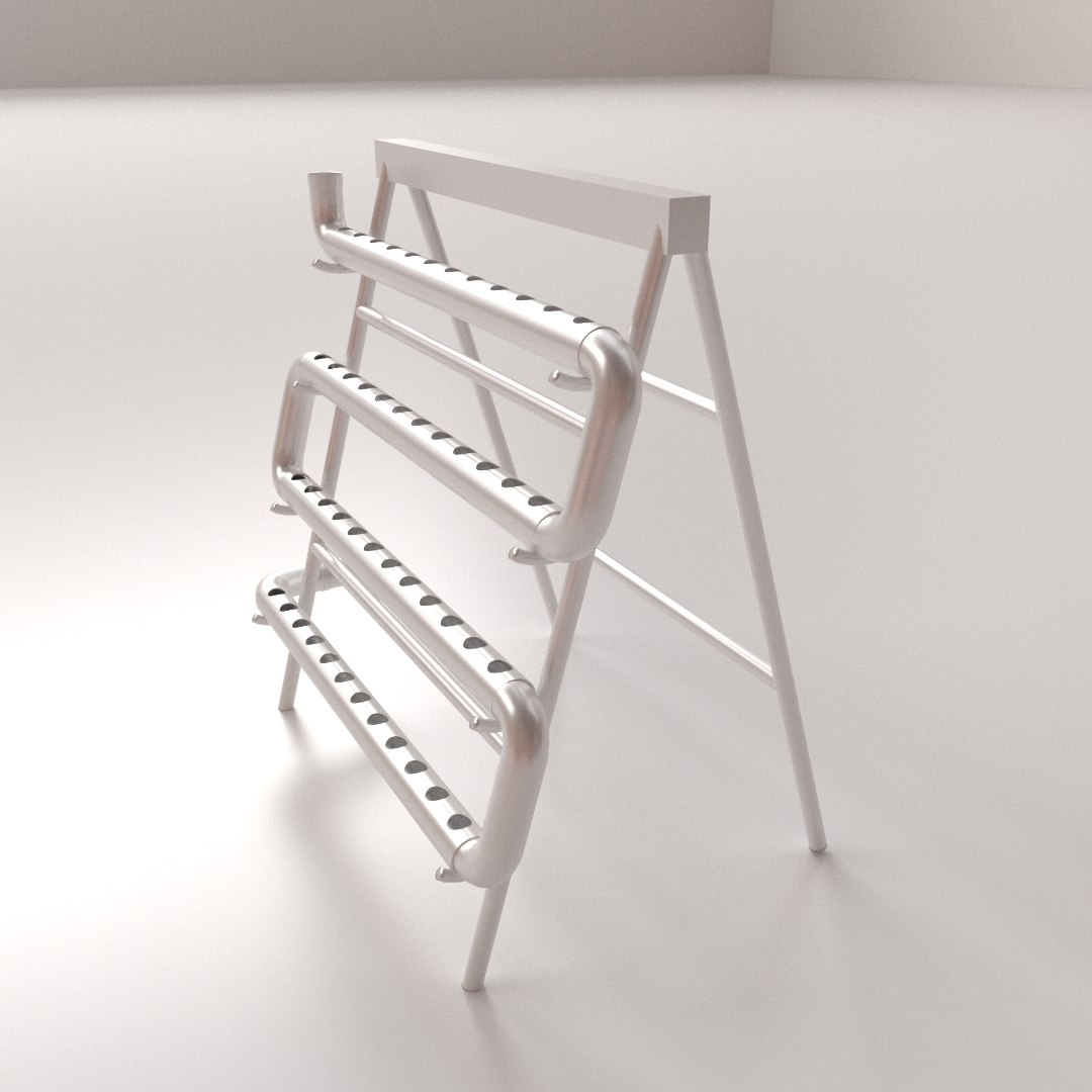 3D Hydroponic Stand - TurboSquid 1792515