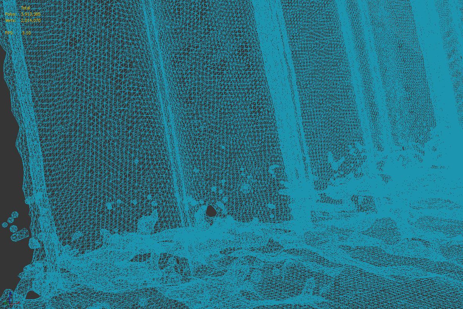 Waterfall Fountains Modern Landscape 3D Model - TurboSquid 2054729