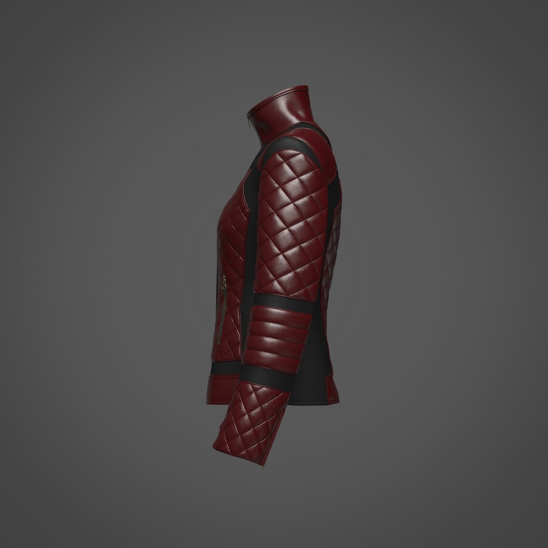 Womens Jacket 3D Model - TurboSquid 2242080
