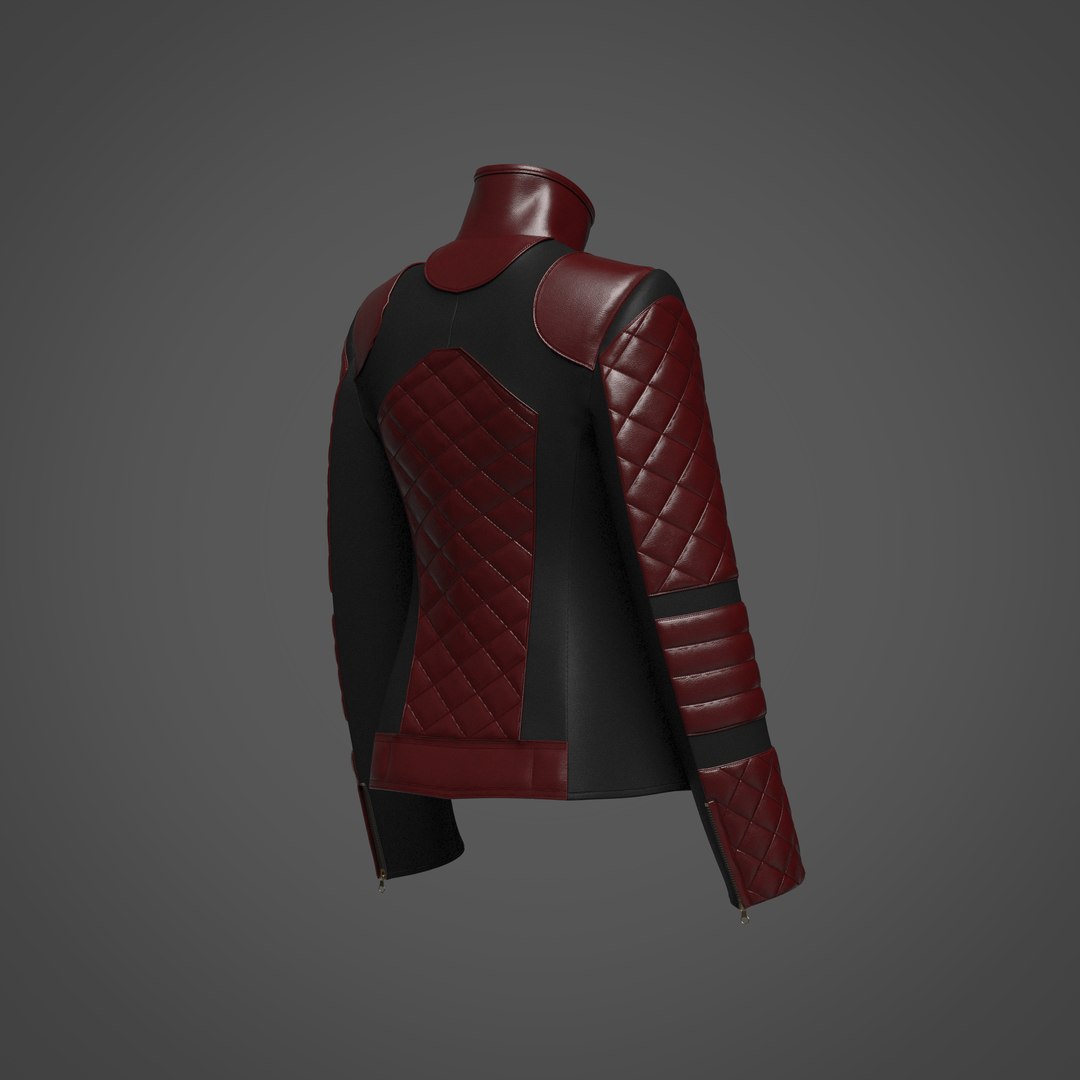 Womens Jacket 3D Model - TurboSquid 2242080