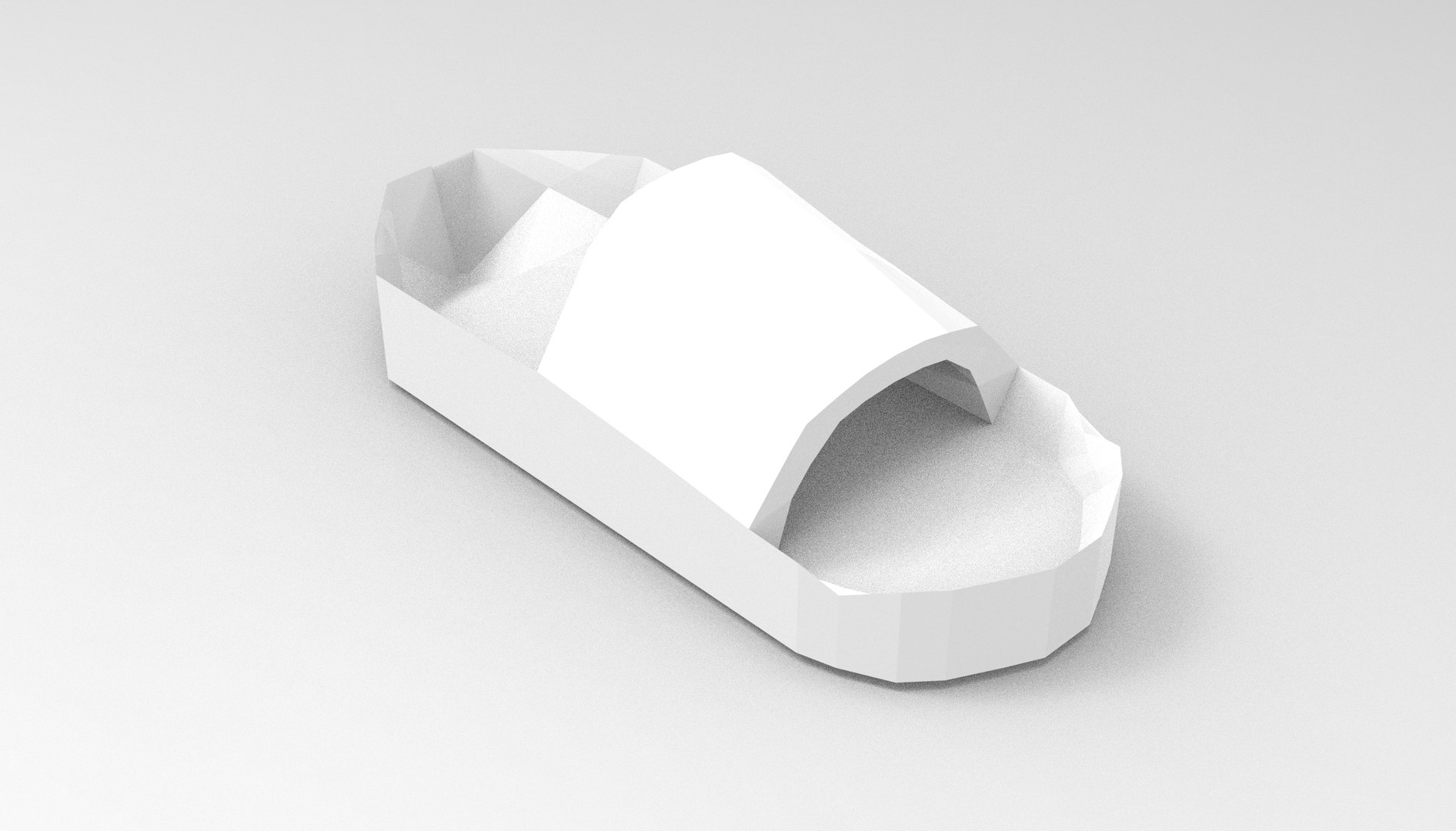 Summer rubber slippers 3D - TurboSquid 1946848