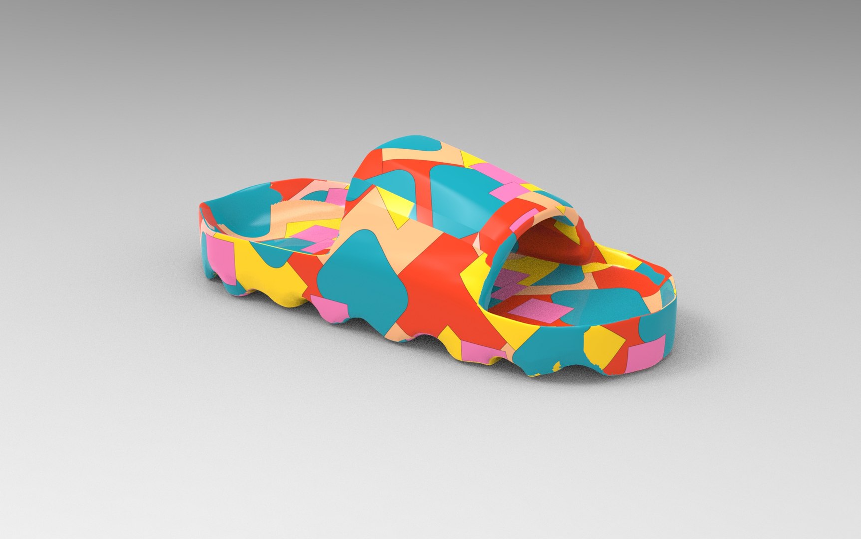 Summer rubber slippers 3D - TurboSquid 1946848