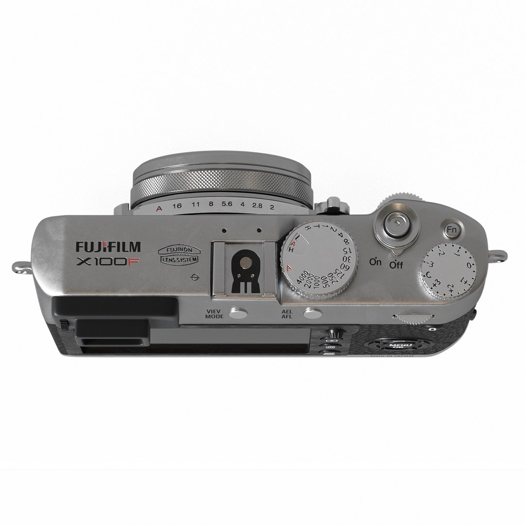 3D compact premium fujifilm x100f model - TurboSquid 1520543