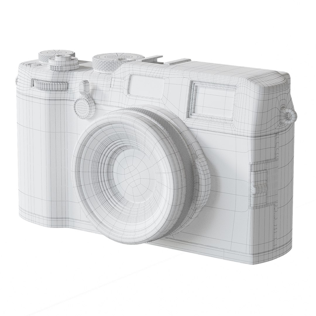 3D compact premium fujifilm x100f model - TurboSquid 1520543