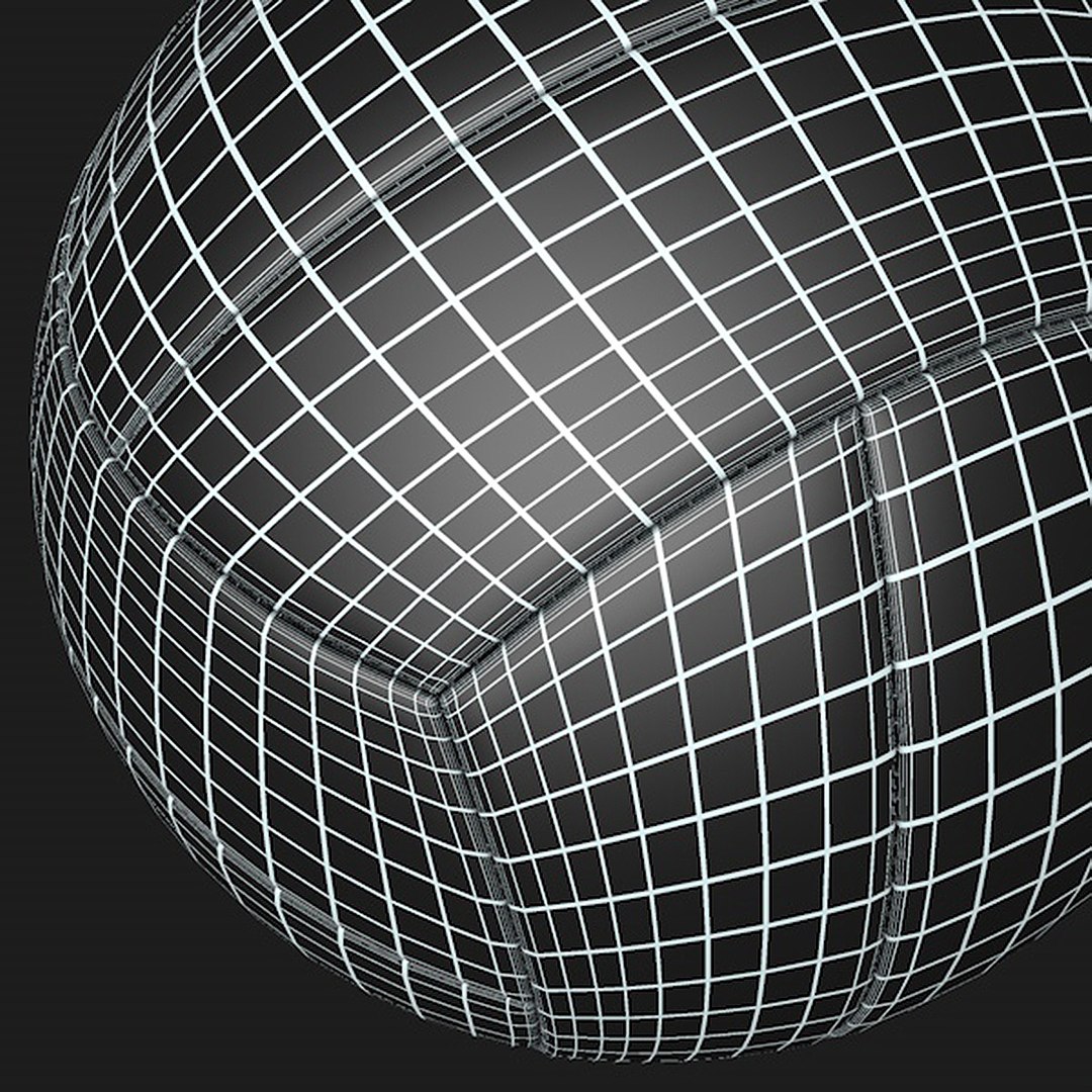 Molten Usa Flag Volleyball 3d Dxf