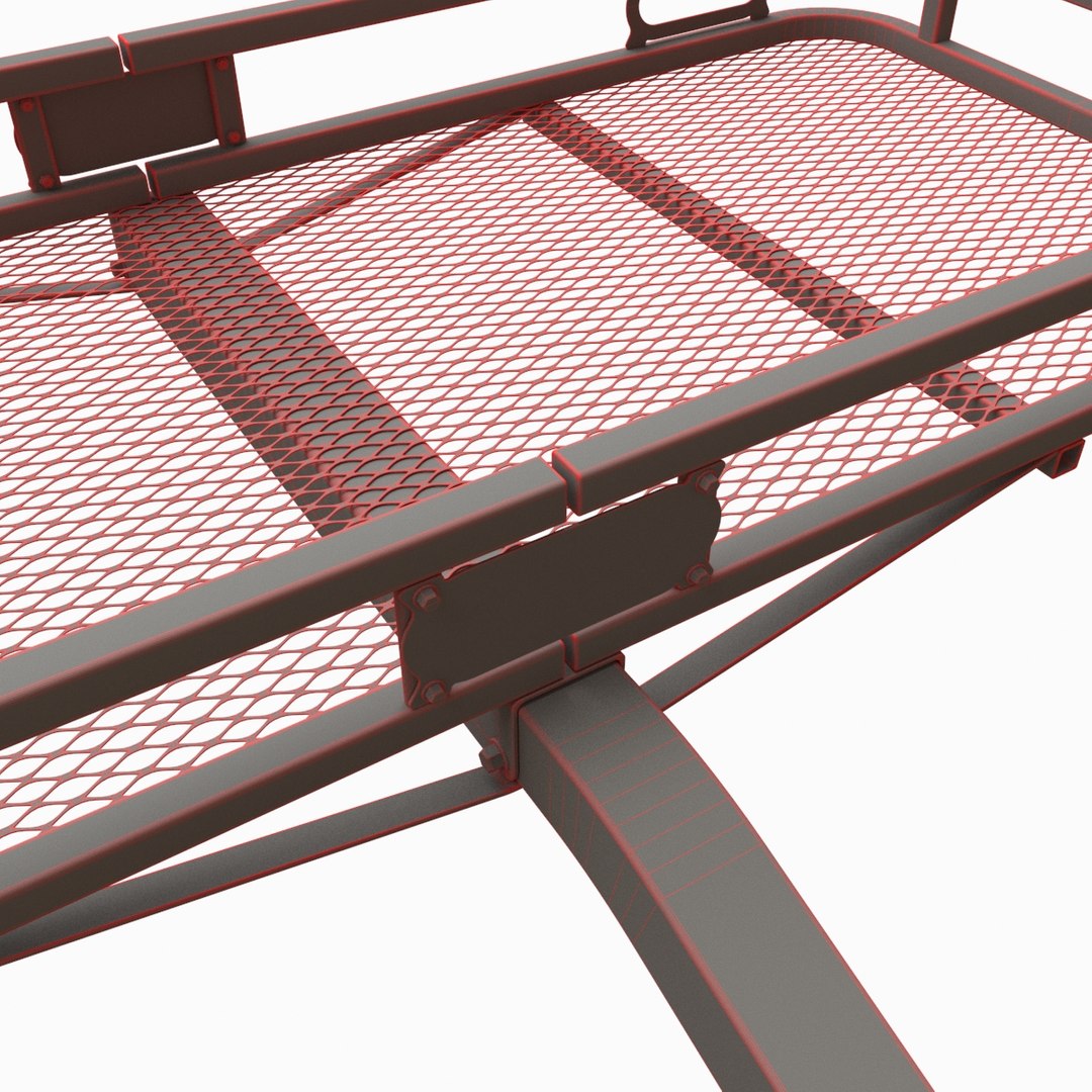 3D Car Cargo Basket Model - TurboSquid 1162202