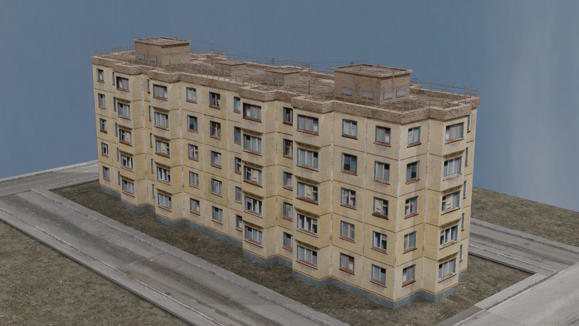 Panel House 3D Model - TurboSquid 1612135