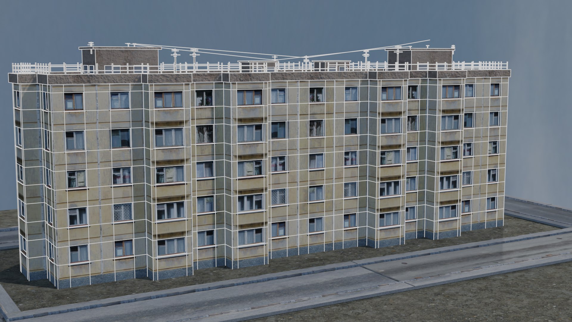 Panel House 3D Model - TurboSquid 1612135