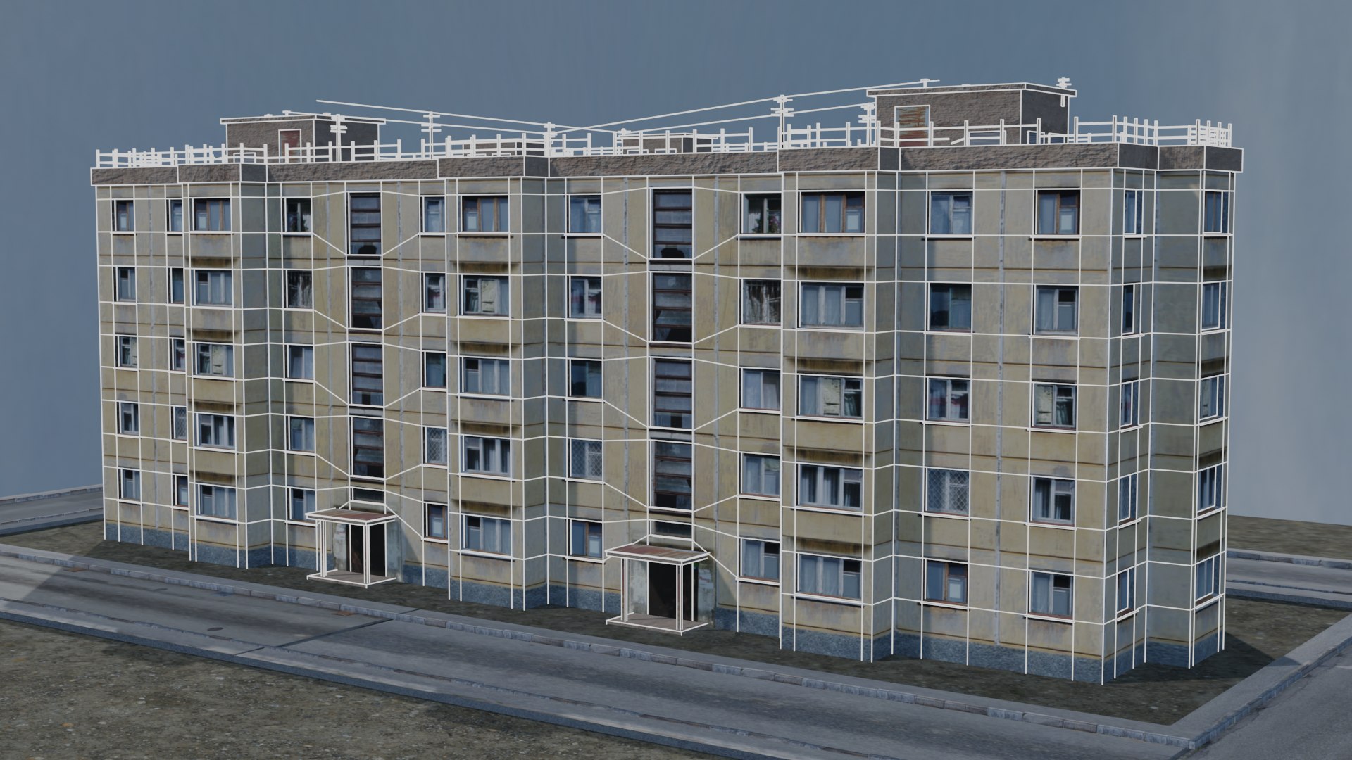 Panel House 3D Model - TurboSquid 1612135