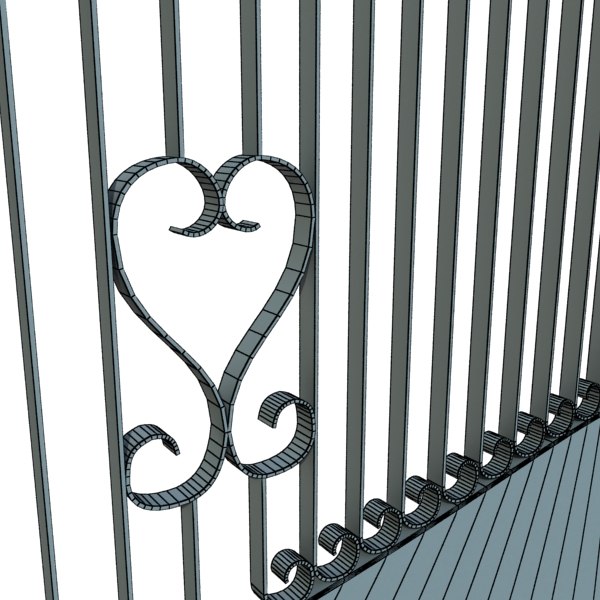 max 6 iron gate fence