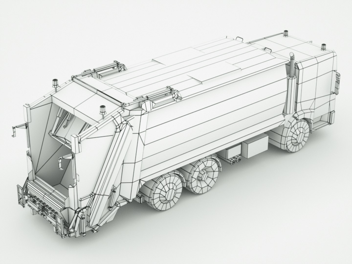 3d Model Of 2016 Toyota Garbage Concept