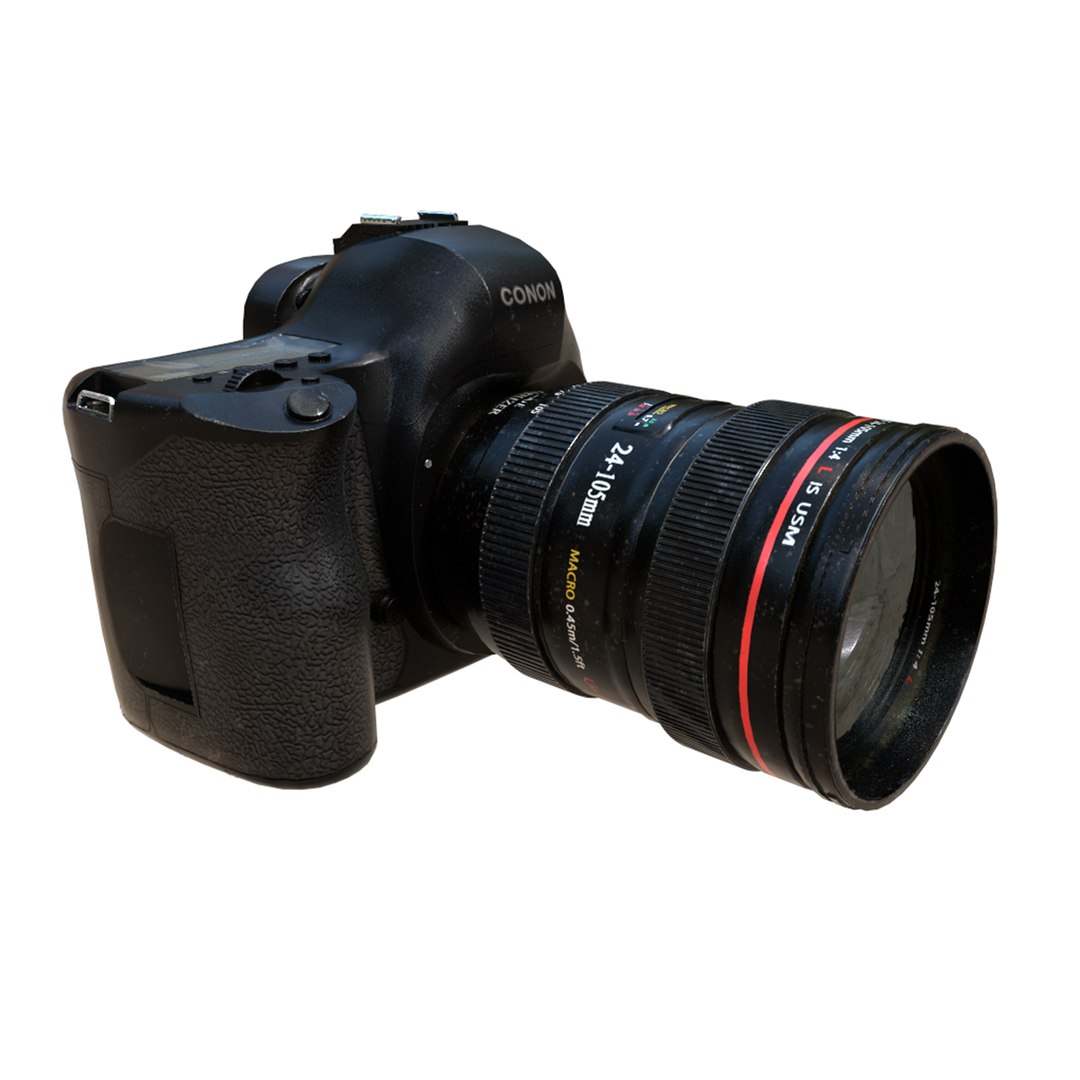 Canon Camera Model - TurboSquid 1350256