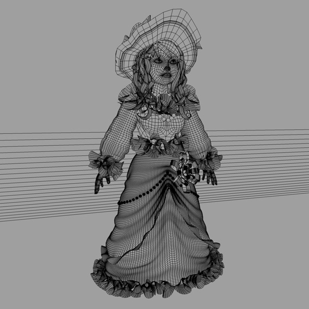 3d Model Of Doll