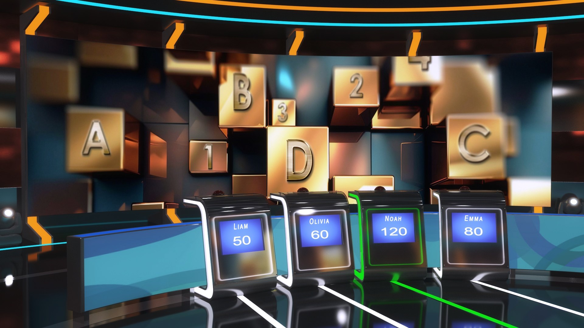3D Game Show Collection Model - TurboSquid 2247964