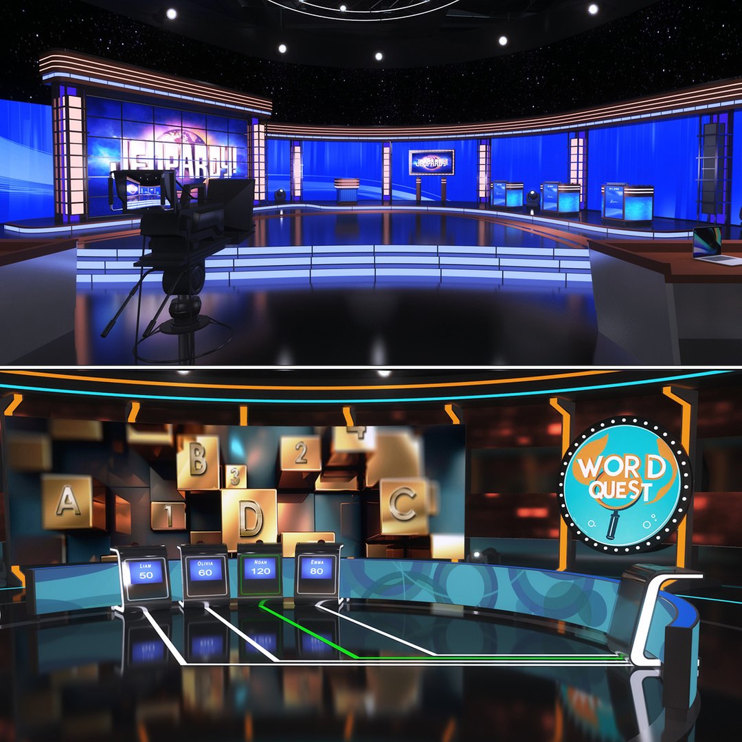 3D Game Show Collection Model - TurboSquid 2247964