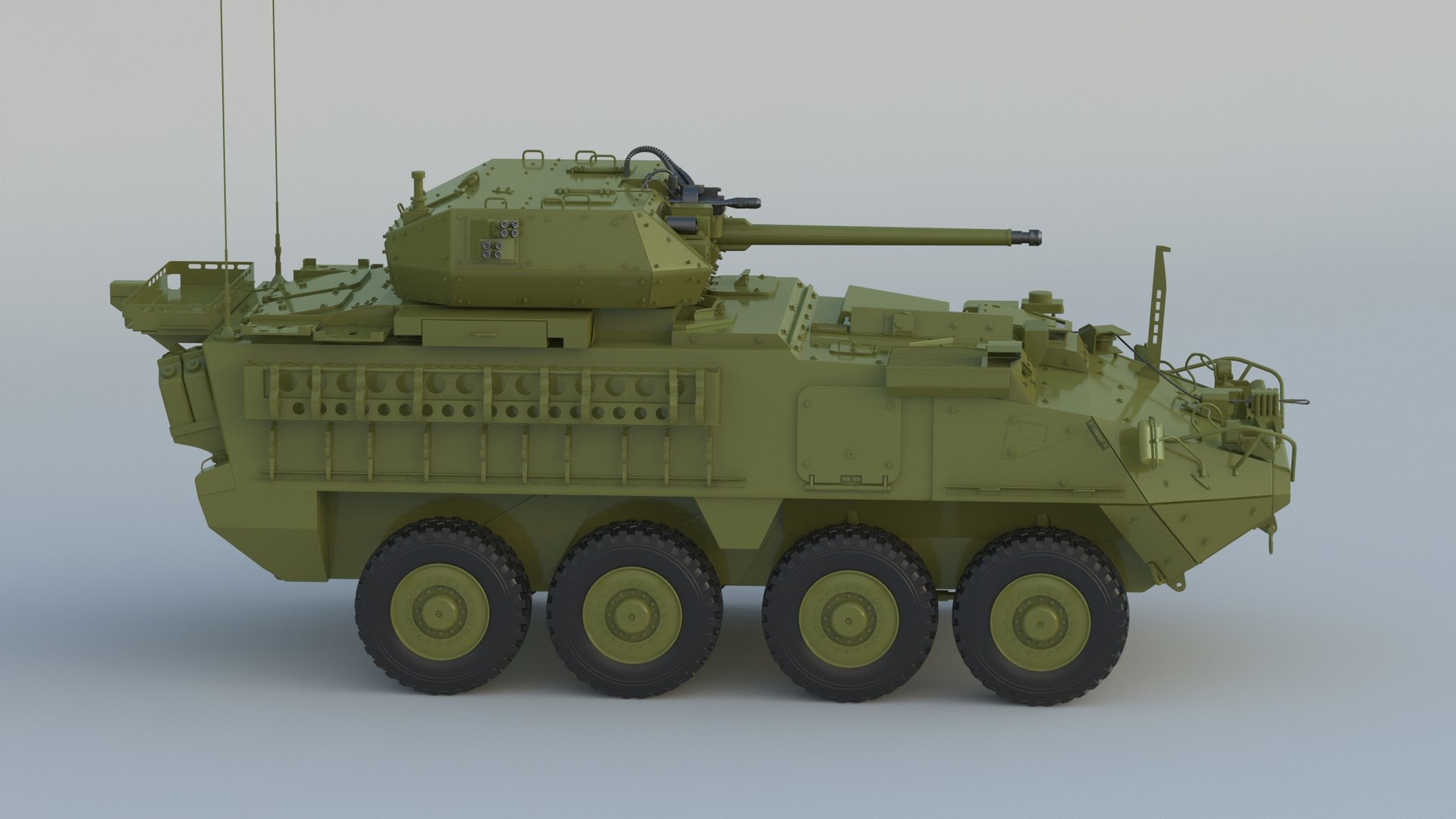 3D Model Stryker Dragoon M1296 - TurboSquid 1922101