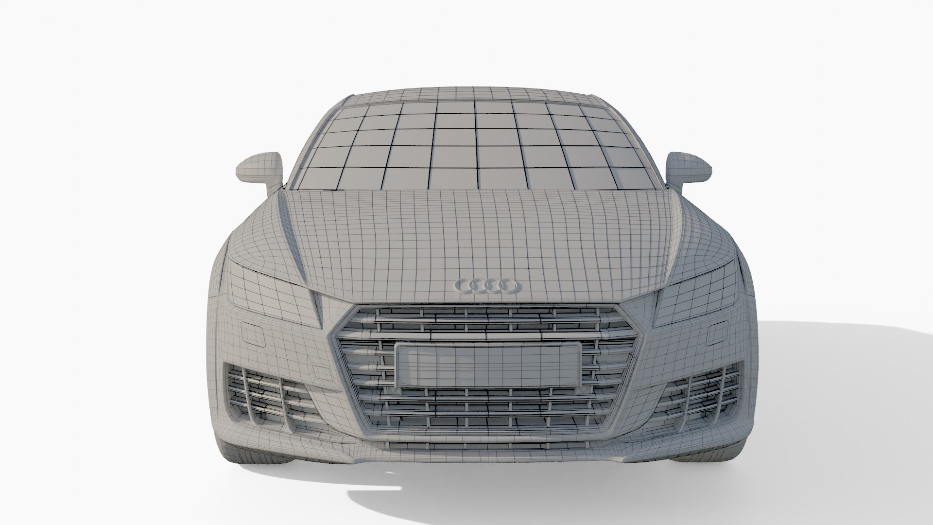Audi TT Rigged Car Low Poly 3D Model - TurboSquid 2155361