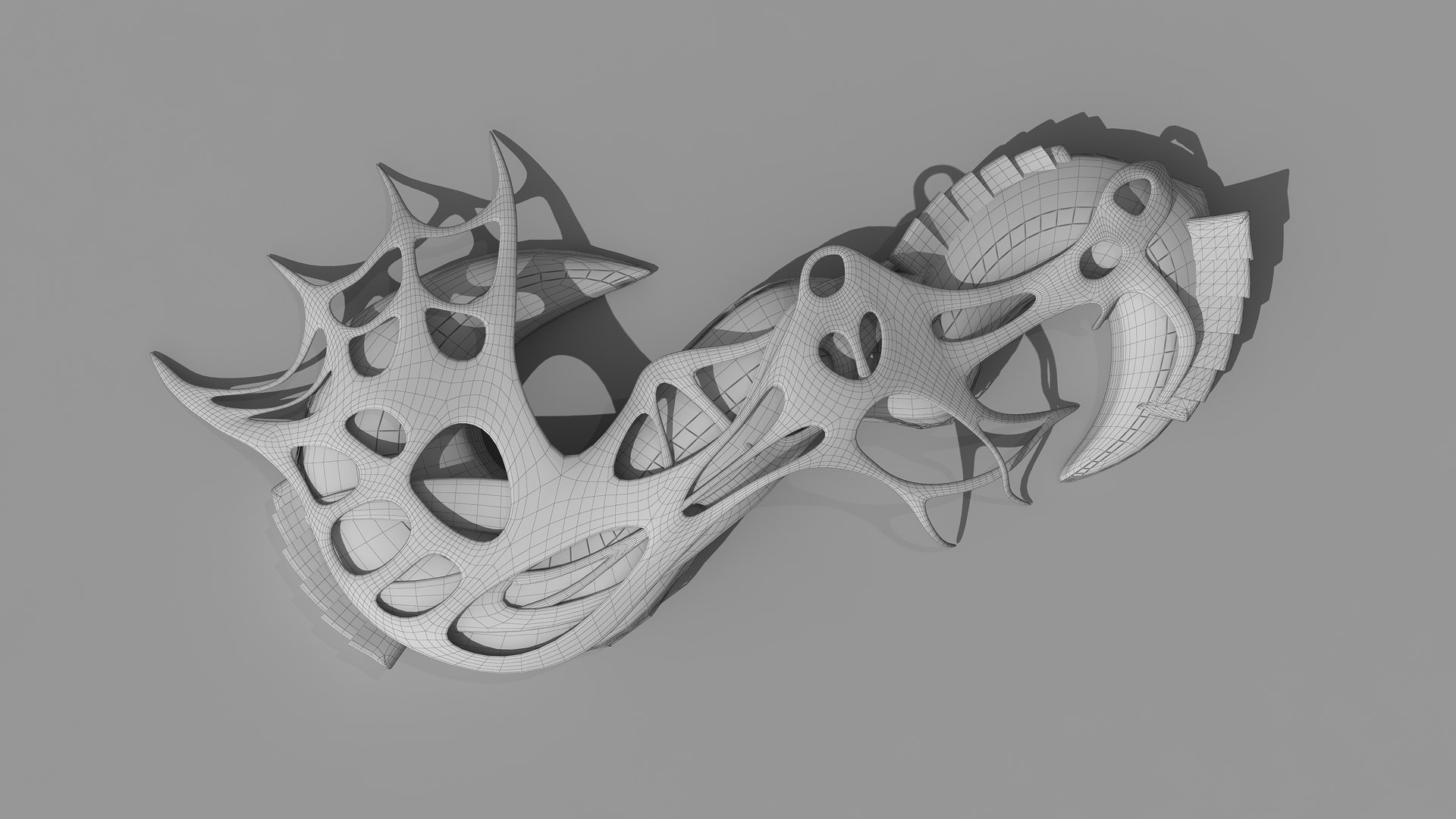 0101 - Organic Building 3D Model - TurboSquid 2236020