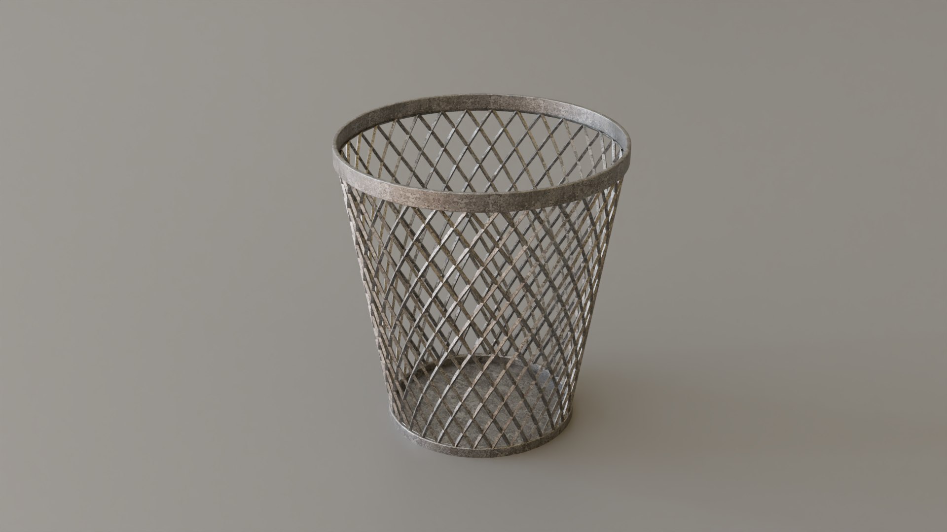3D Model Trash Can Ready For Game - TurboSquid 2040607