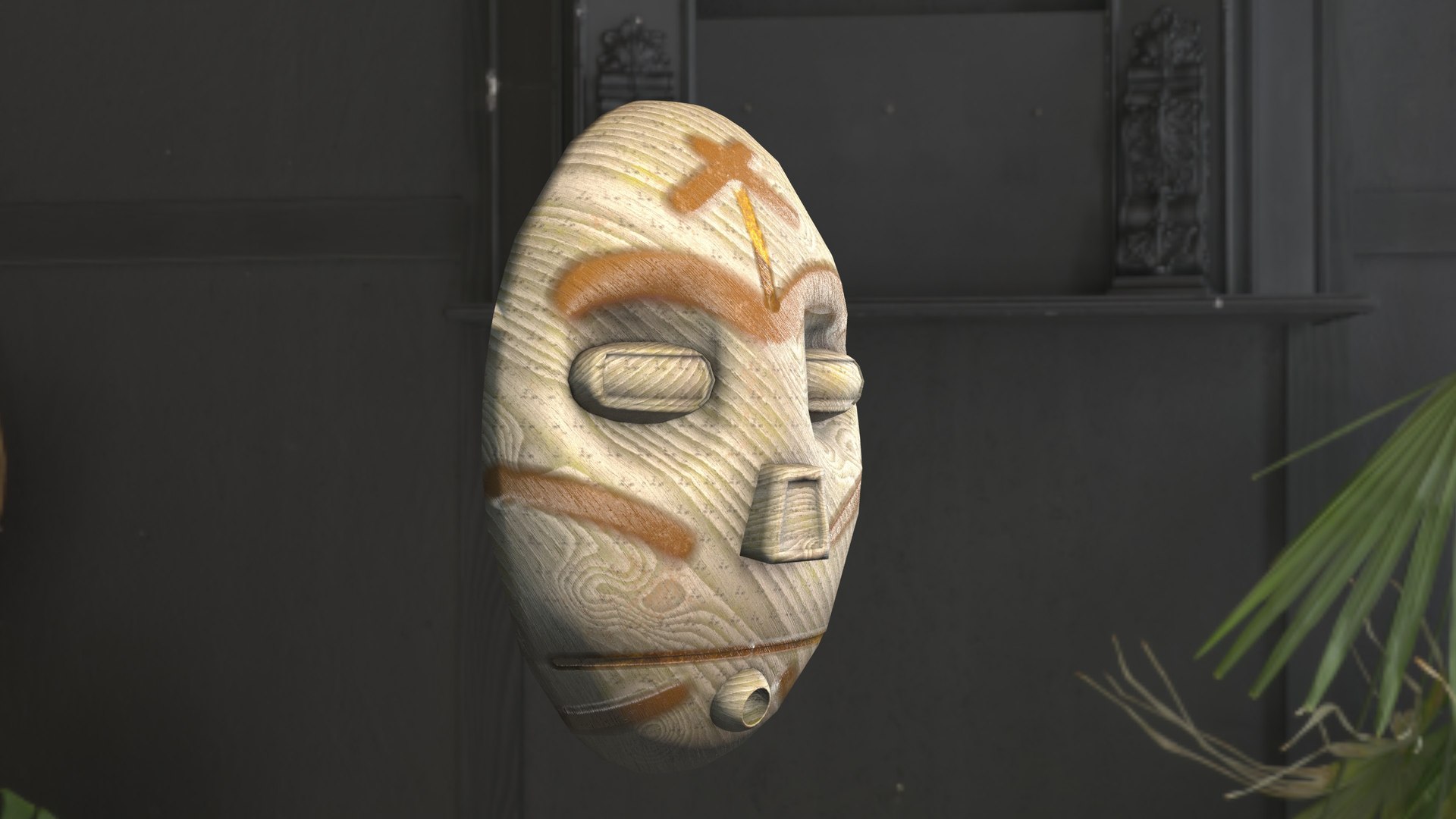 Free 3D Stylized Mask 6 - TurboSquid 1948838