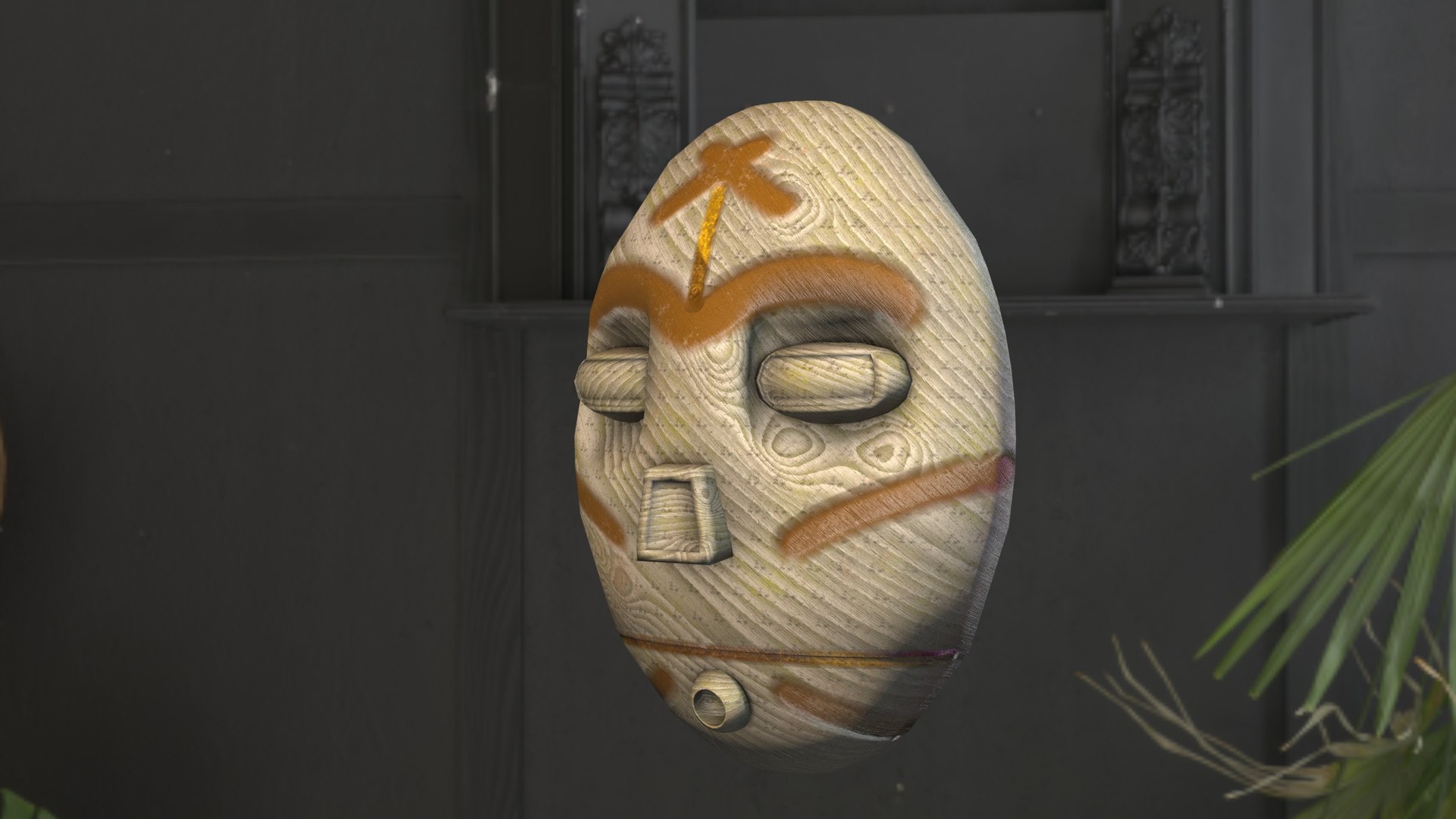 Free 3D Stylized Mask 6 - TurboSquid 1948838