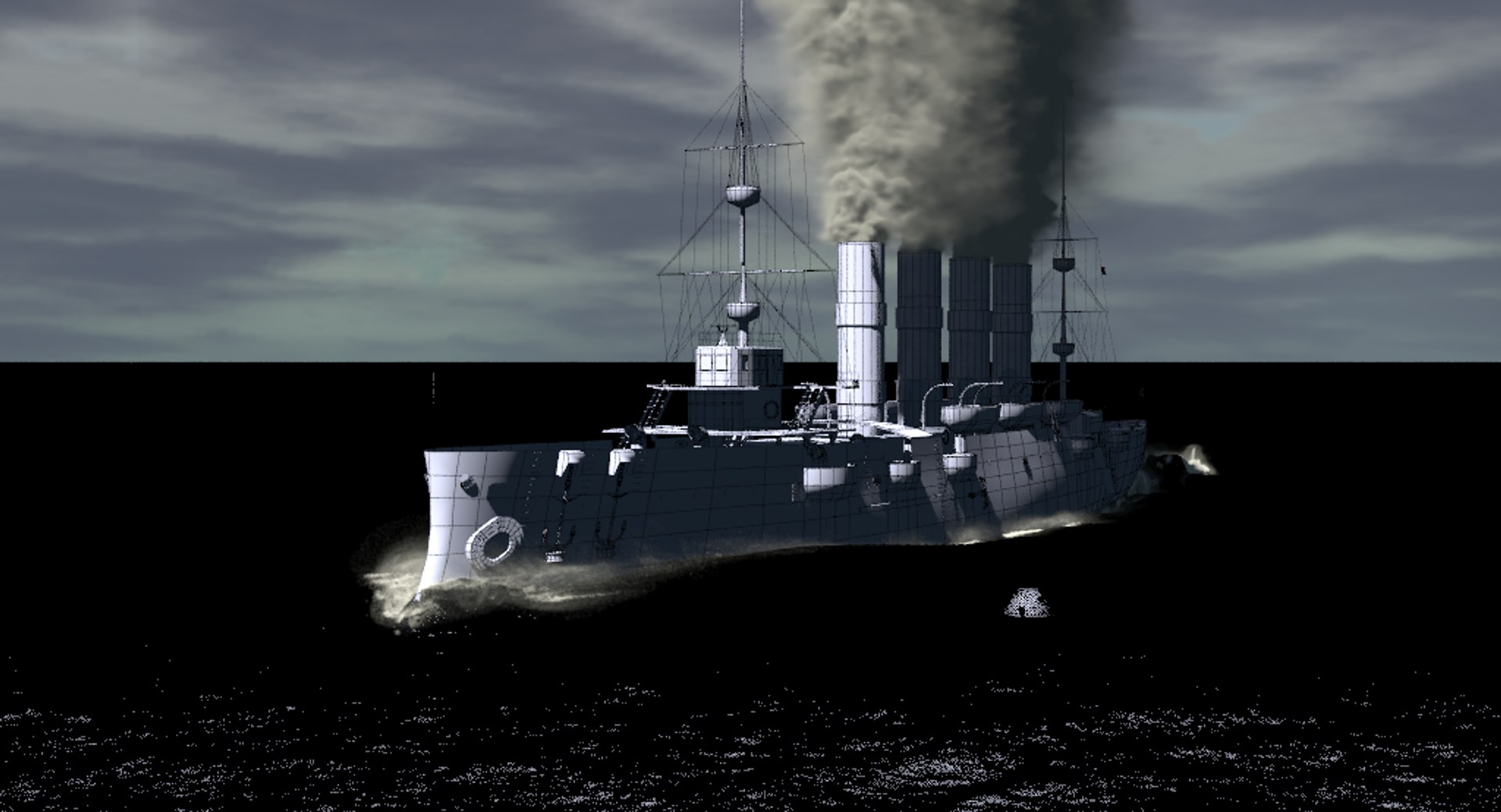 3D Ship Steam - TurboSquid 1208948