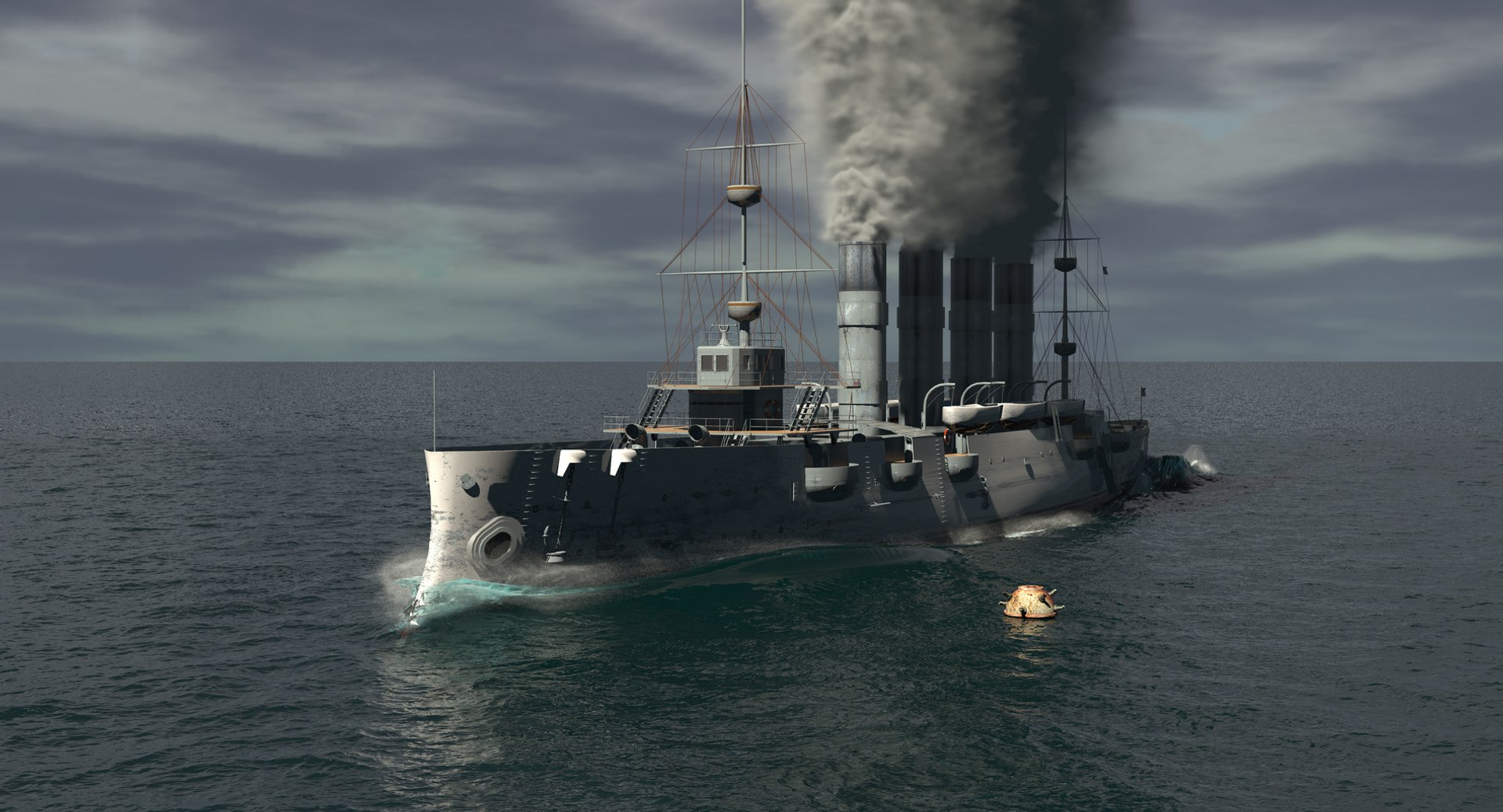 3D Ship Steam - TurboSquid 1208948