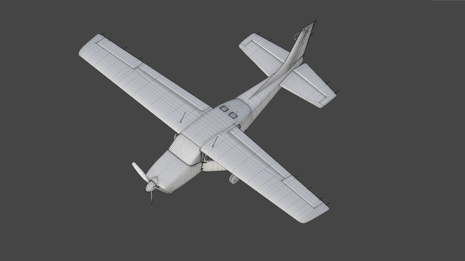 3D Old Cessna 210 Model - TurboSquid 2077591