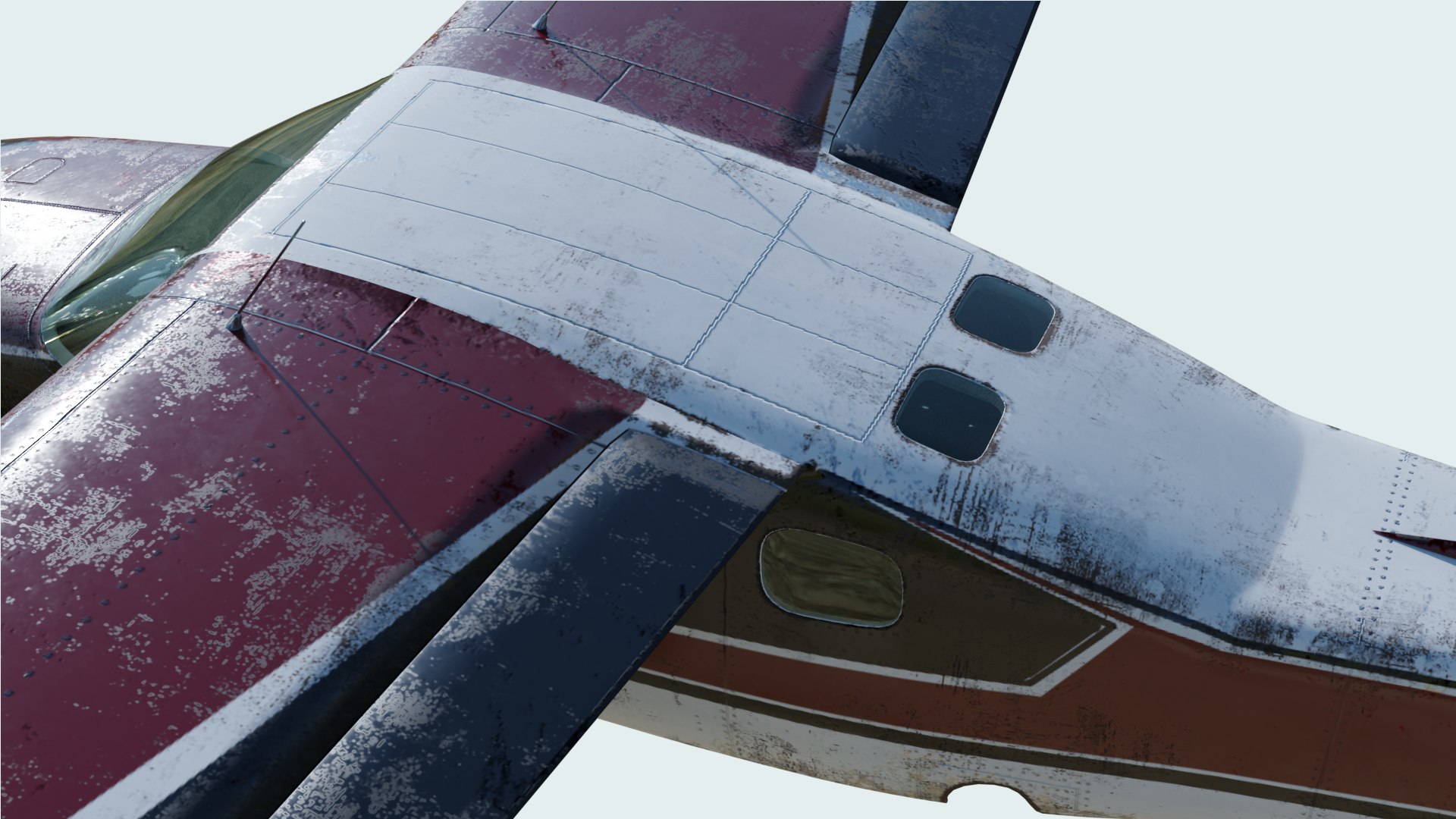 3D Old Cessna 210 Model - TurboSquid 2077591